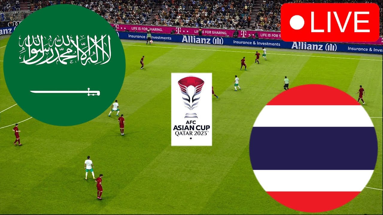 🔴 السعودية ضد تايلاند مباشر مباراة كأس آسيا 2024 بث مباشر اليوم Saudi