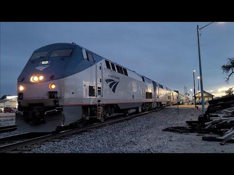 Eastbound California Zephyr departs Fort Morgan, CO (FMG) - YouTube