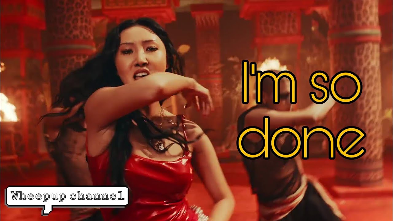 Hwasa 2nd verse of AYA for 2 min - YouTube Music