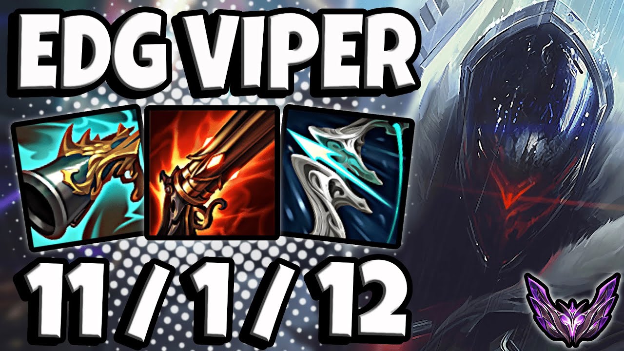 Jhin vs Caitlyn ADC [ EDG Viper ] Patch 12.19 Ranked Master NA - YouTube