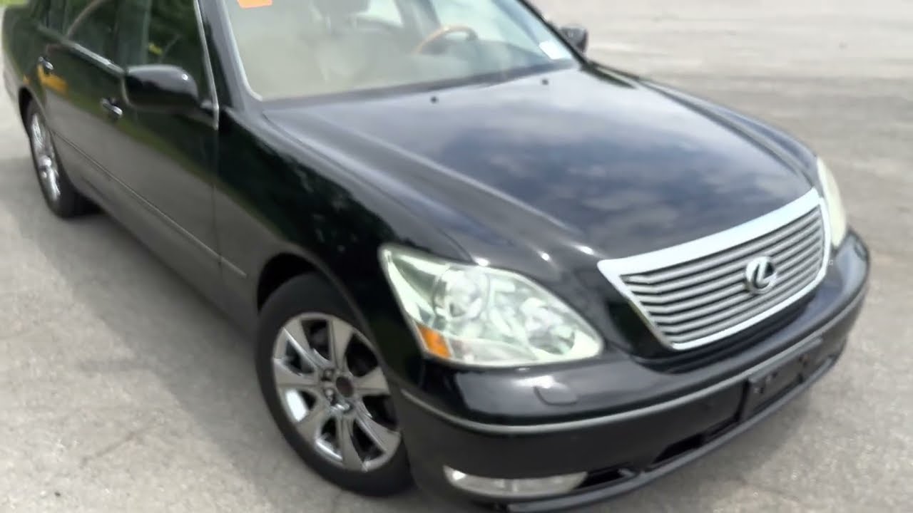 Holy Grail of used cars! 2004 Lexus LS 430 POV walk around test drive ...