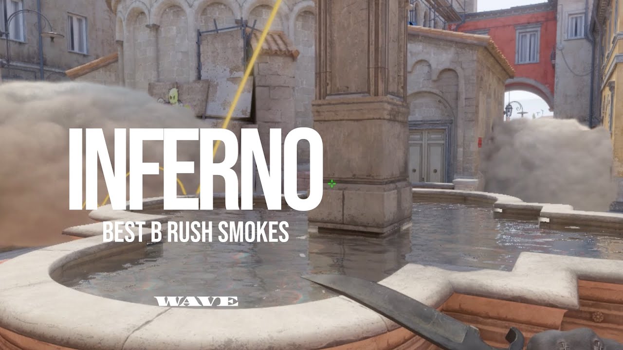 [CS2 Inferno] TWO smokes for WINNING inferno - YouTube