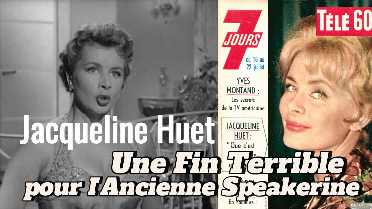 Mort de Jacqueline Huet : Une Fin Terrible pour l'Ancienne Speakerine ...