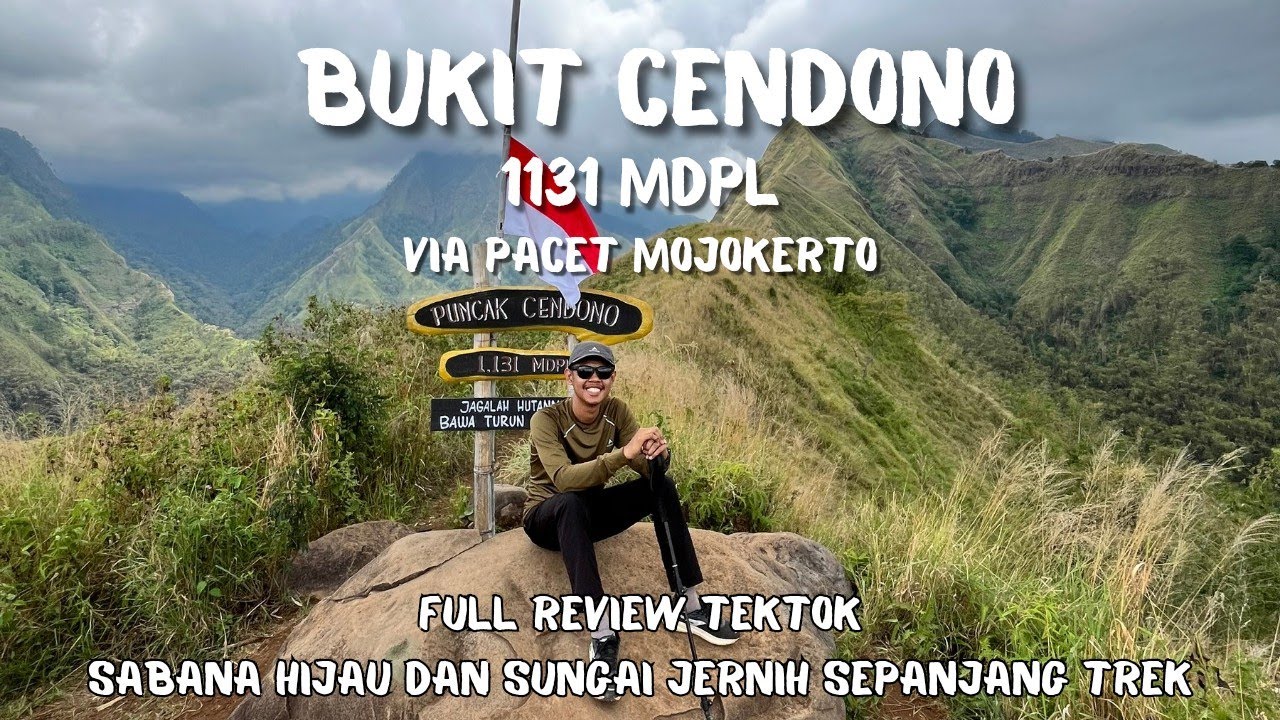 BUKIT CENDONO 1131 MDPL UPDATE JALUR | FULL REVIEW TERBARU SABANA HIJAU, SUNGAI, CAMP UNTUK ...