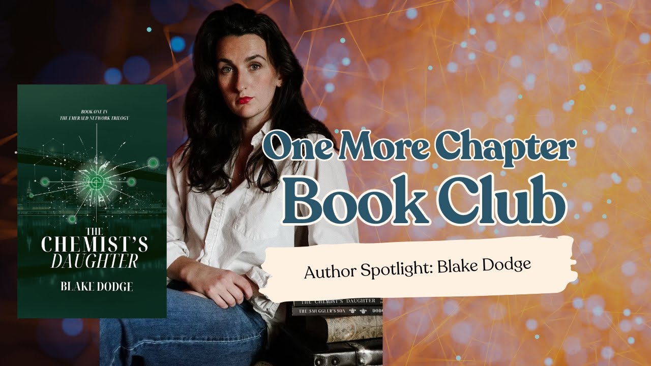 Author Blake Dodge Joins the One More Chapter Book Club | The Chemist's ...