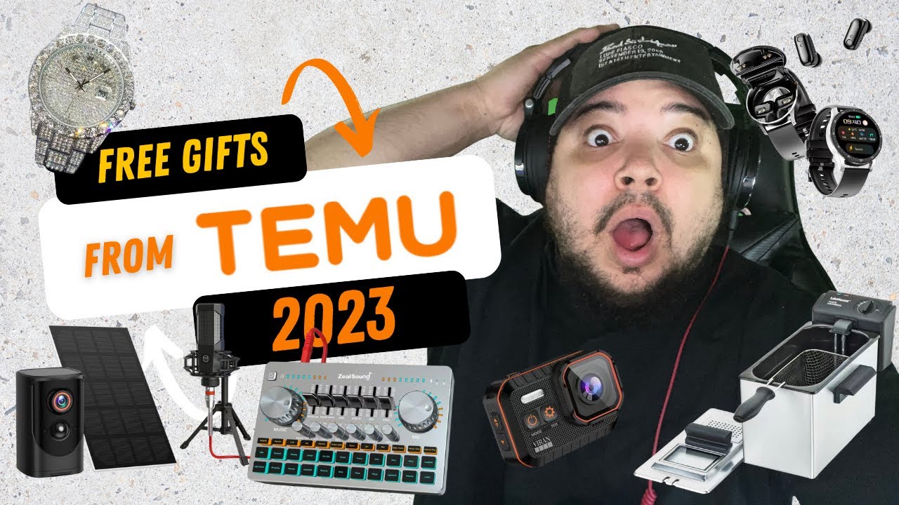 Free Gifts from TEMU - YouTube
