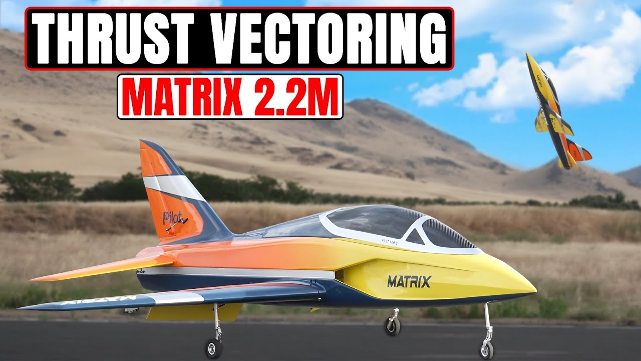 Epic Thrust-Vectoring Turbine Jet! Nehoray Shvartz Flies Pilot Matrix ...