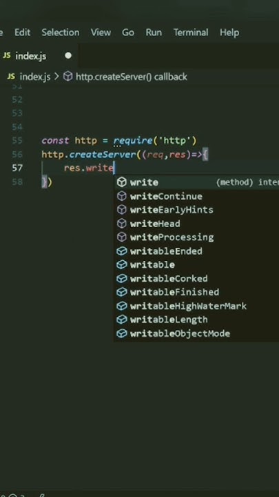 Create your own server using node js #viral #shorts #short #youtubeshorts #younggalib - YouTube