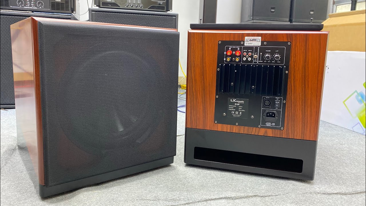 Sub Điện Lx acoustic S12P (bass 30) chỉ 4 triệu | Phù Hợp Karaoke 25m2 ...