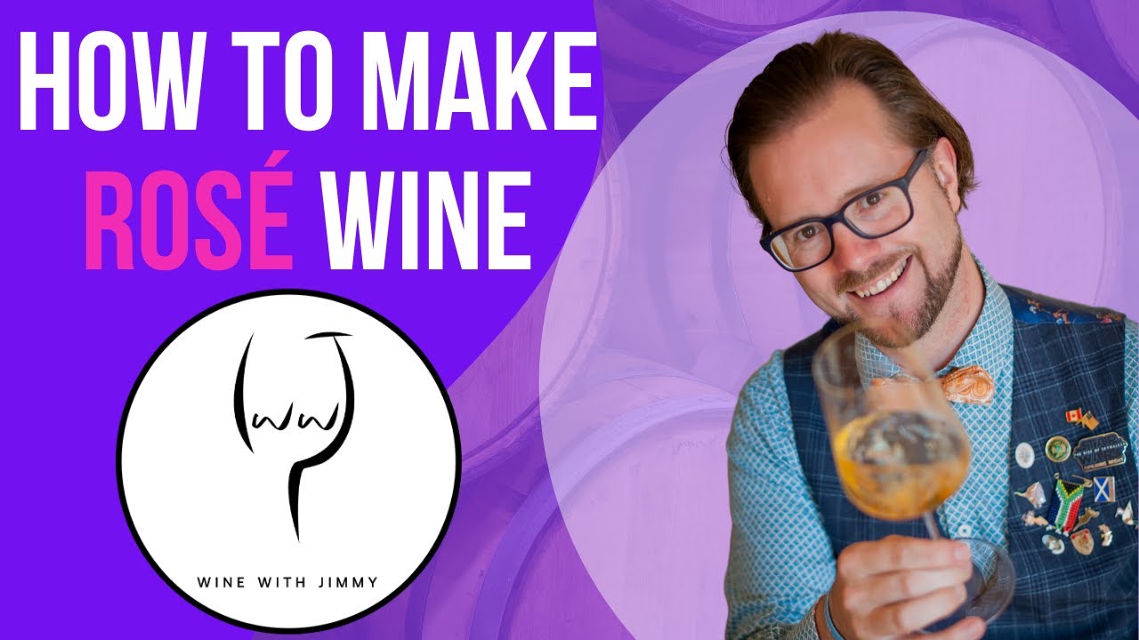 WSET Level 4 (Diploma) Rosé Wine Making - Part 1 Direct Pressing - YouTube