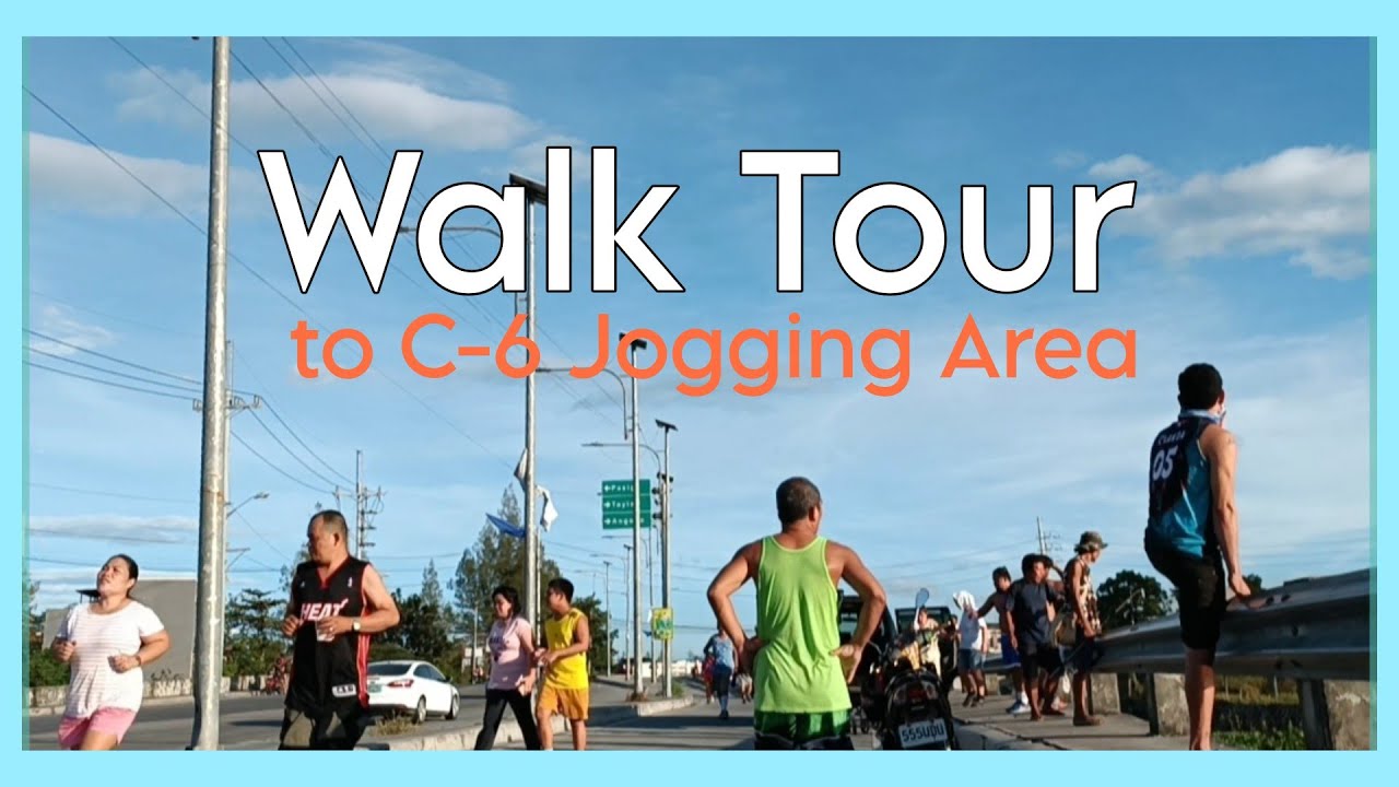 WALK TOUR GOING TO C-6 TAYTAY JOGGING AREA [ C-6 road Fitness area for ...