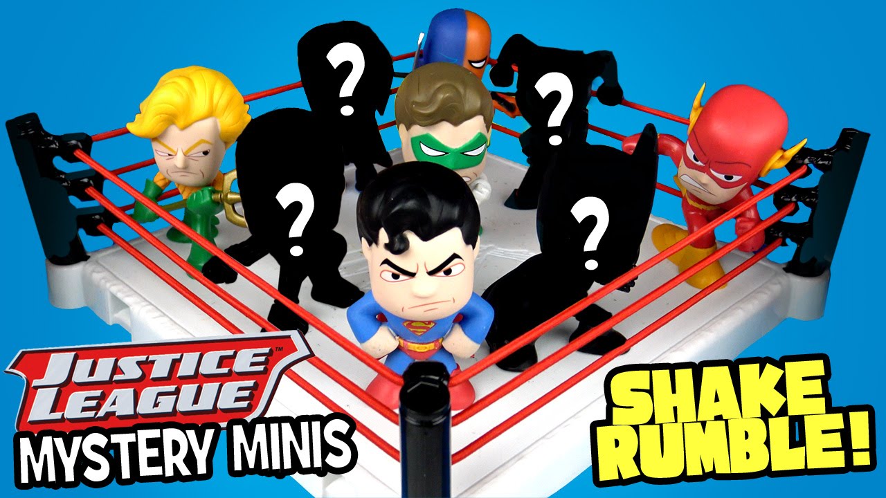 Justice League Toys Shake Rumble! | by KidCity - YouTube