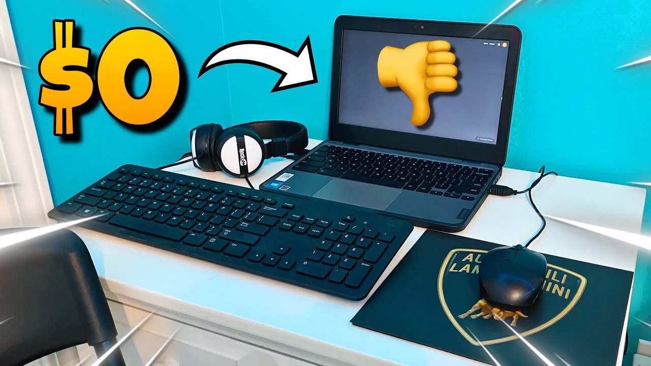 Building The WORST Gaming Setup For $0... - YouTube