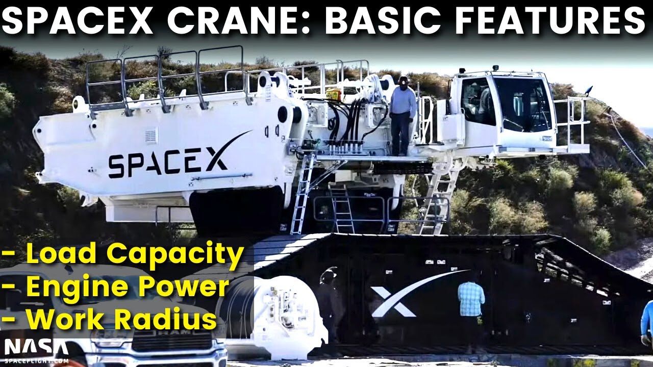 Analyzing the New Custom SpaceX Crane: Basic Features Every Tank ...