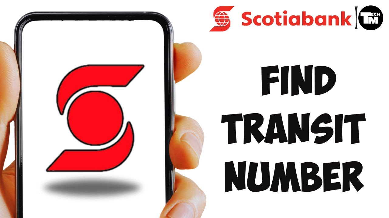 How to Find Transit Number Scotia bank - YouTube