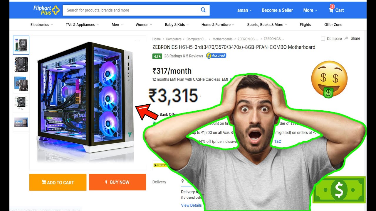 The Ultimate 5000 Gaming PC Build - Insane Performance! - YouTube