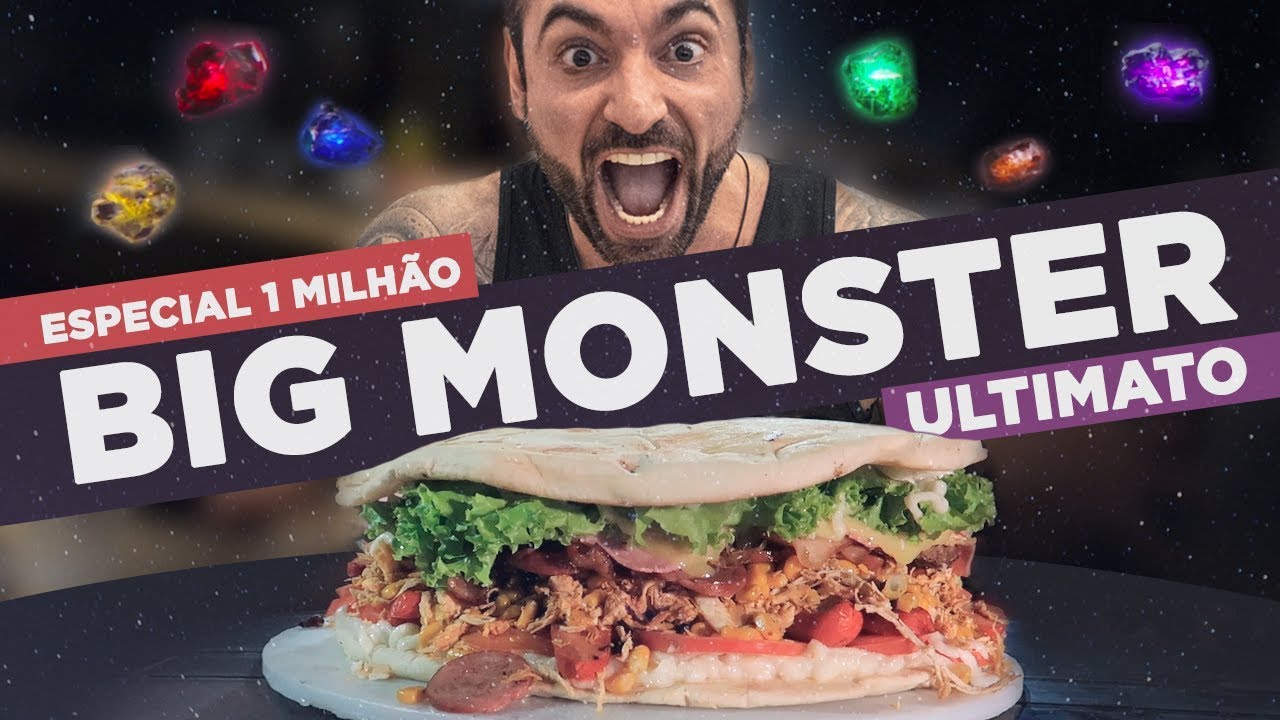 BIG MONSTER: ULTIMATO [Especial 1 Milhão!!!] (4.5kg / R$3000,00 / #64 ...