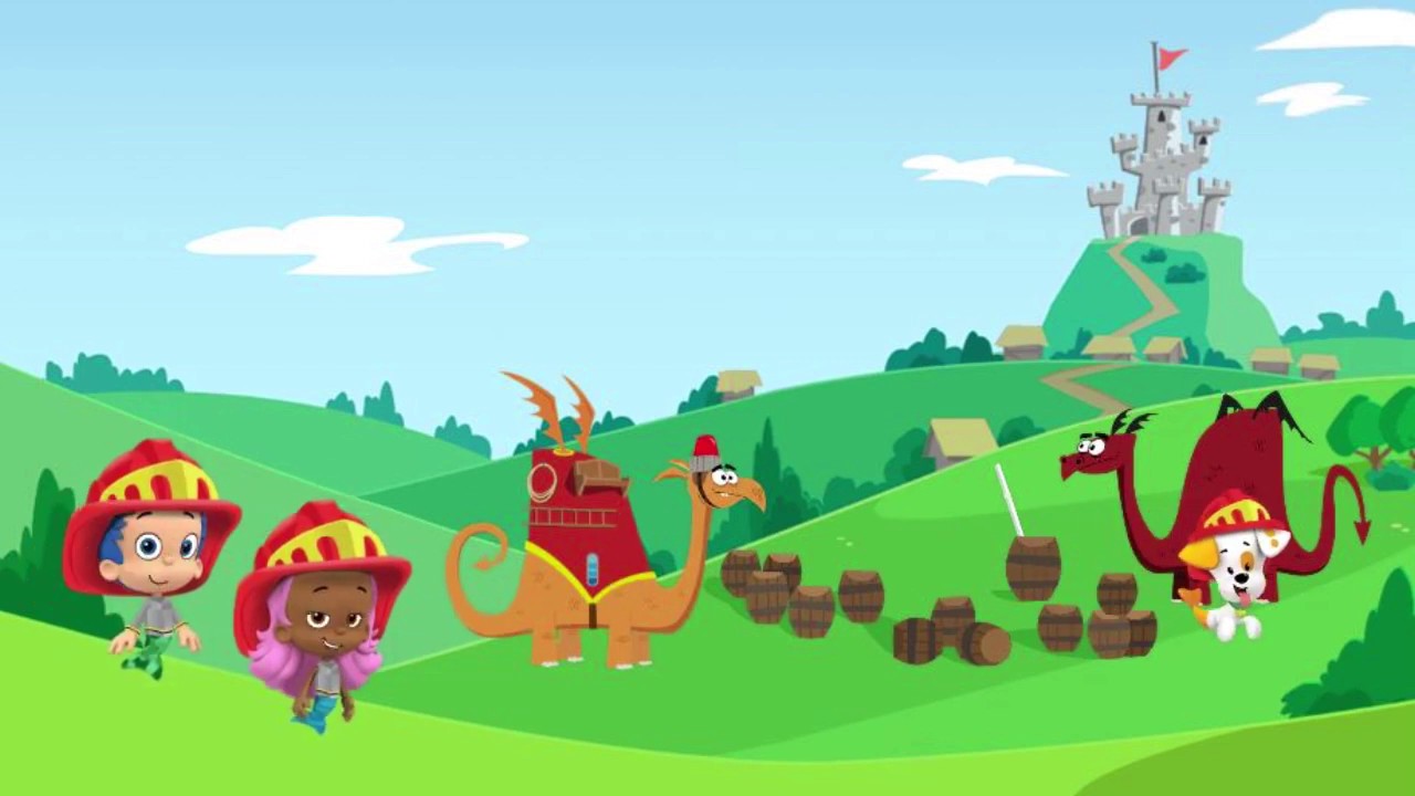 Bubble Guppies Fire Rescue Dragon | Full Bubble Guppies Fire Pup Game ...
