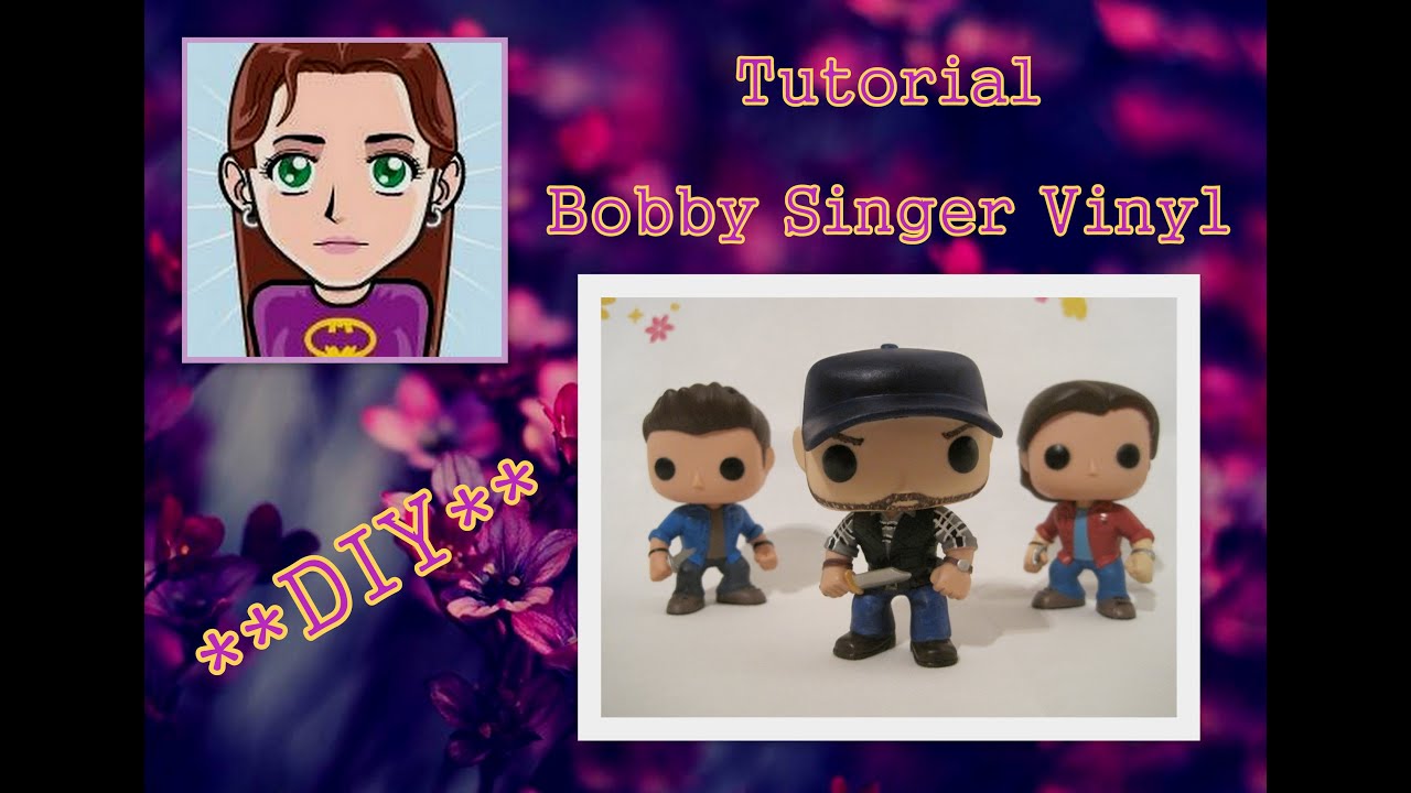 Supernatural Bobby Singer (Vinyl) DIY Tutorial - YouTube