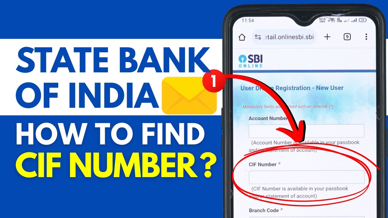 How to Find Your SBI CIF Number by SMS? Check State Bank of India CIF ...