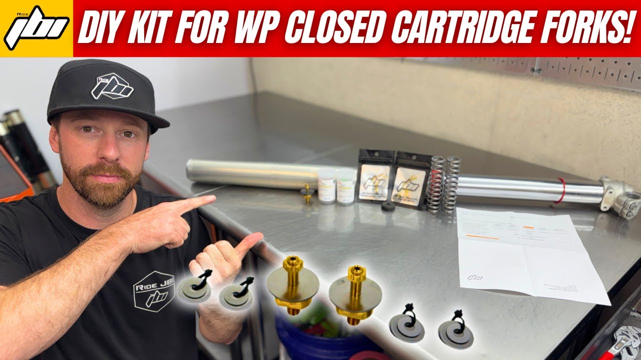 Revalve YOUR Suspension! WP XACT Closed Cartridge Fork DIY Kit | Ride ...