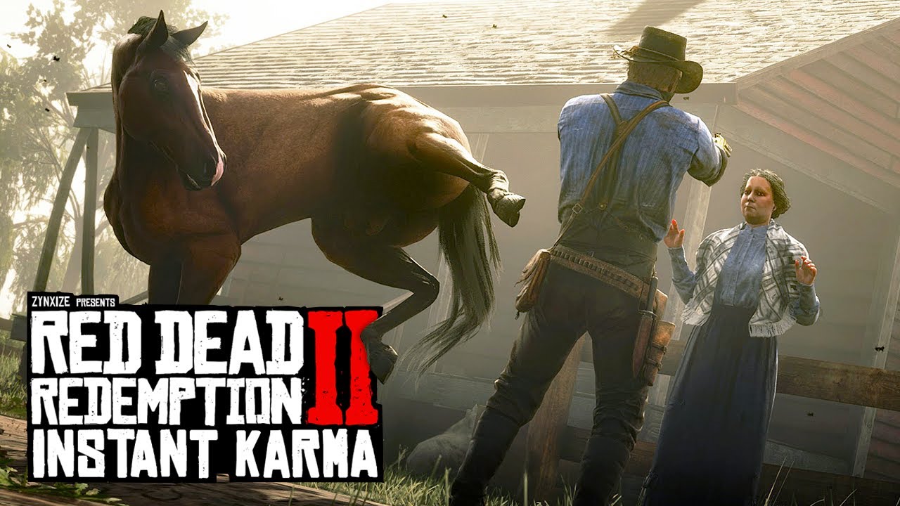 Best Of Instant Karma #7 (Red Dead Redemption 2 Funny Moments) - YouTube
