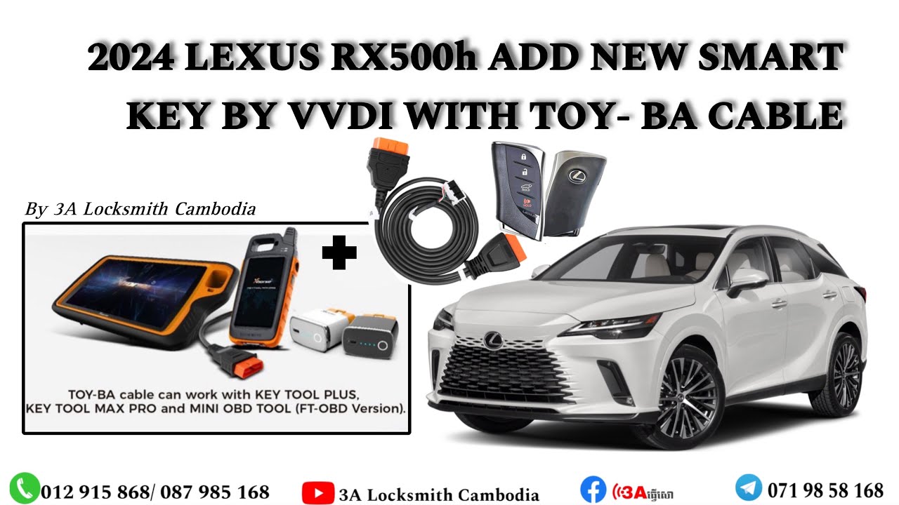 𝟐𝟎𝟐𝟒 𝐑𝐗𝟓𝟎𝟎𝐡 𝐚𝐝𝐝 𝐧𝐞𝐰 𝐬𝐦𝐚𝐫𝐭 𝐤𝐞𝐲 𝐛𝐲 𝐕𝐕𝐃𝐈+𝐓𝐎𝐘-𝐁𝐀 𝐂𝐚𝐛𝐥𝐞 - YouTube