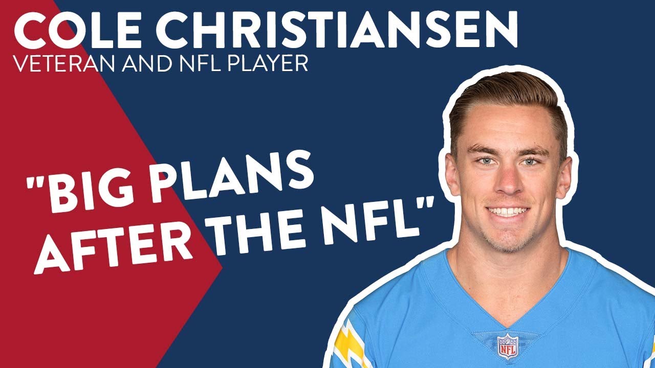 What big plans does Cole Christiansen have after his NFL career? - YouTube