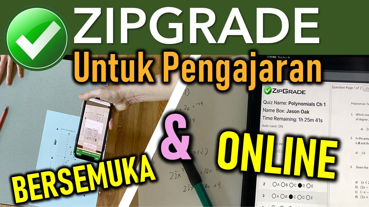 ZIPGRADE APP PENTAKSIRAN HEBAT UNTUK PENGAJARAN ONLINE & BERSEMUKA # ...