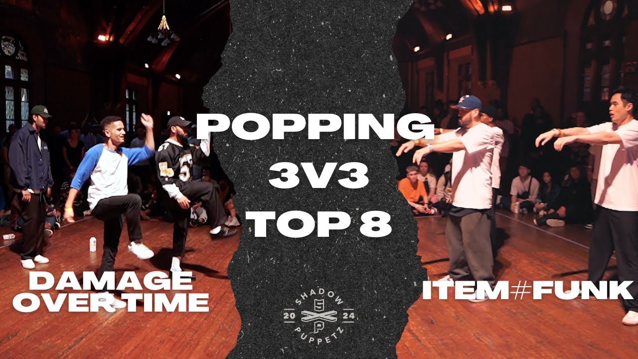 DAMAGE OVER TIME VS ITEM#FUNK | TOP 8 | POPPING 3V3 | OUT OF THE ...