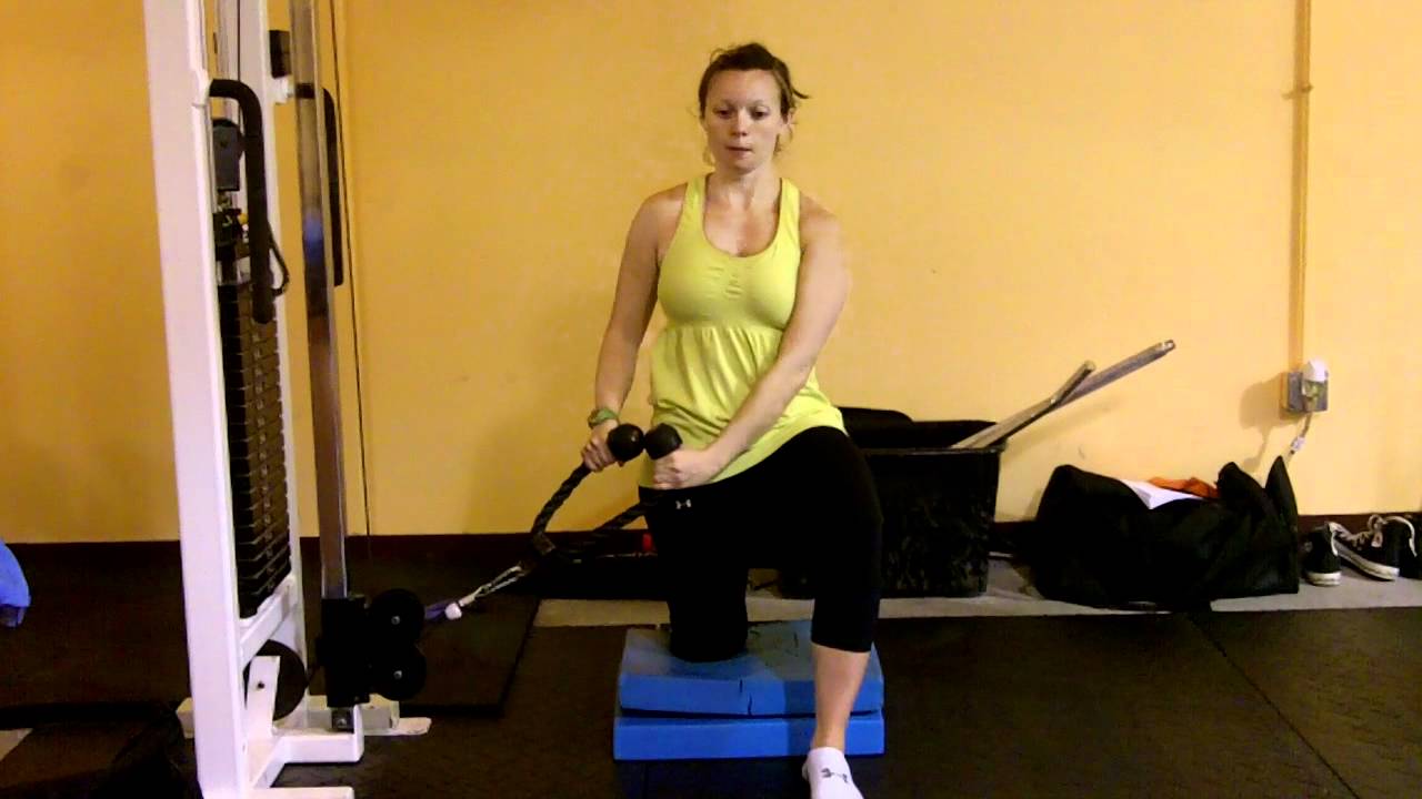 Half Kneeling Cable Lift.MOV - YouTube