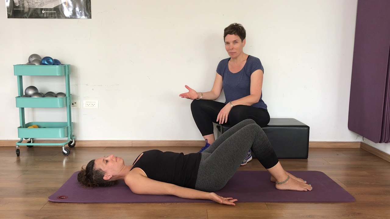Pre Pilates: Arm Open Close - YouTube