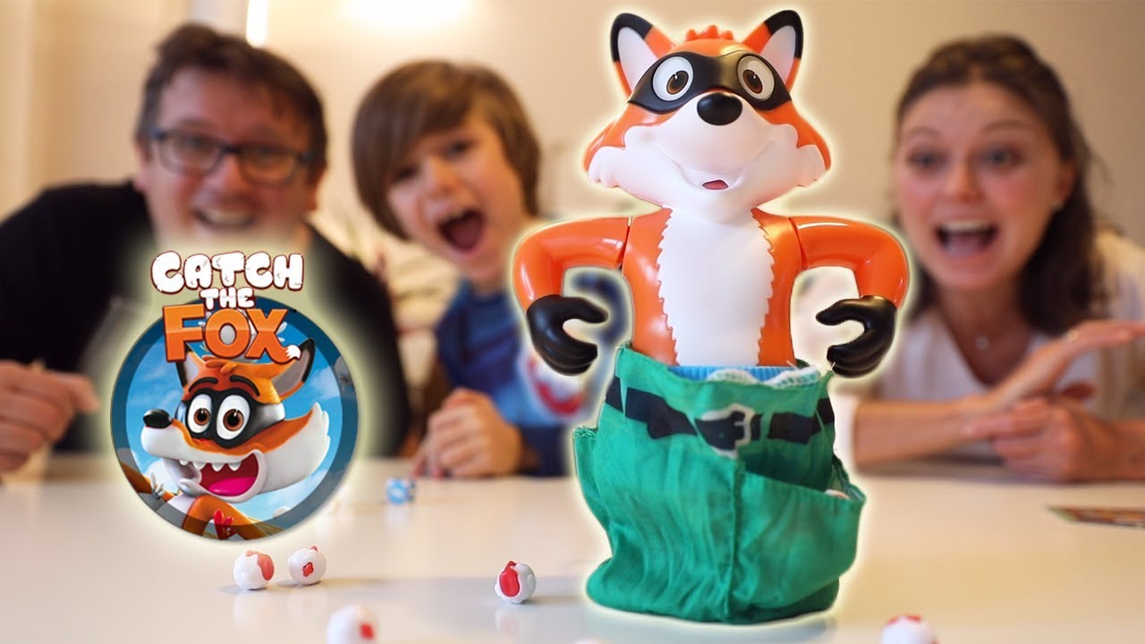 Catch the FOX Family Game Toy Review - YouTube