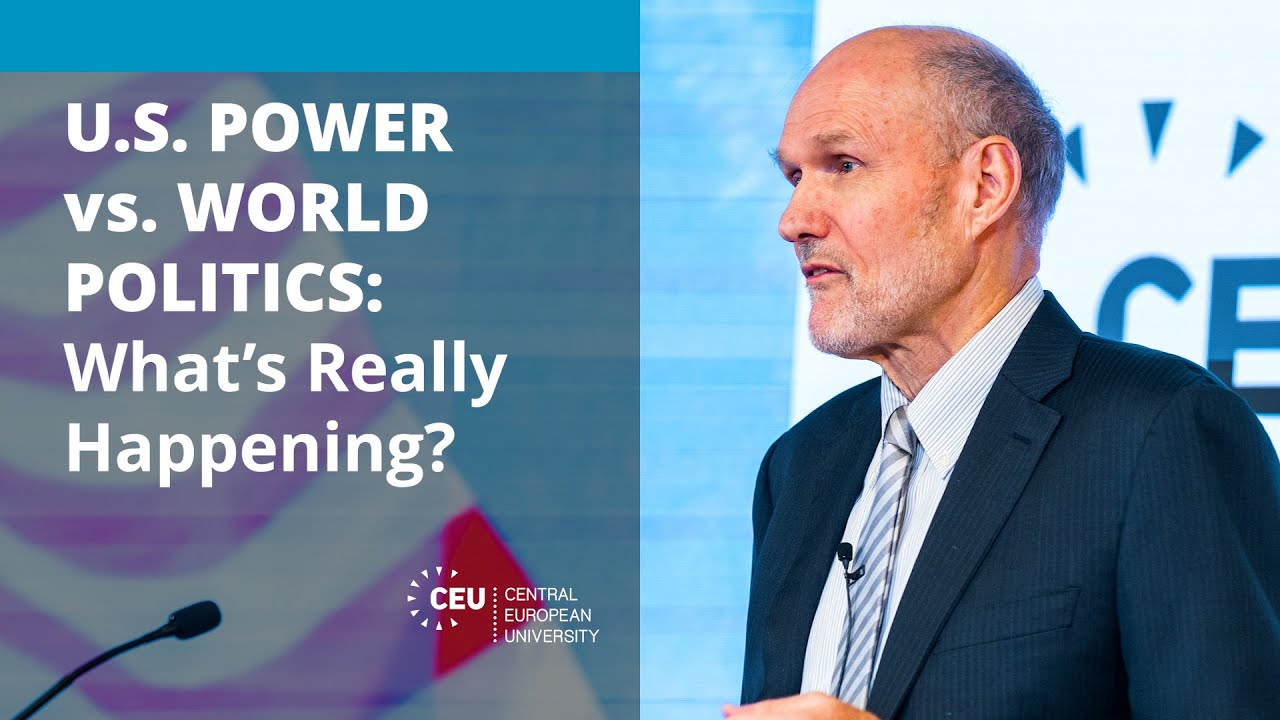 CEU Political Science Lecture: Is the United States Really in Decline ...