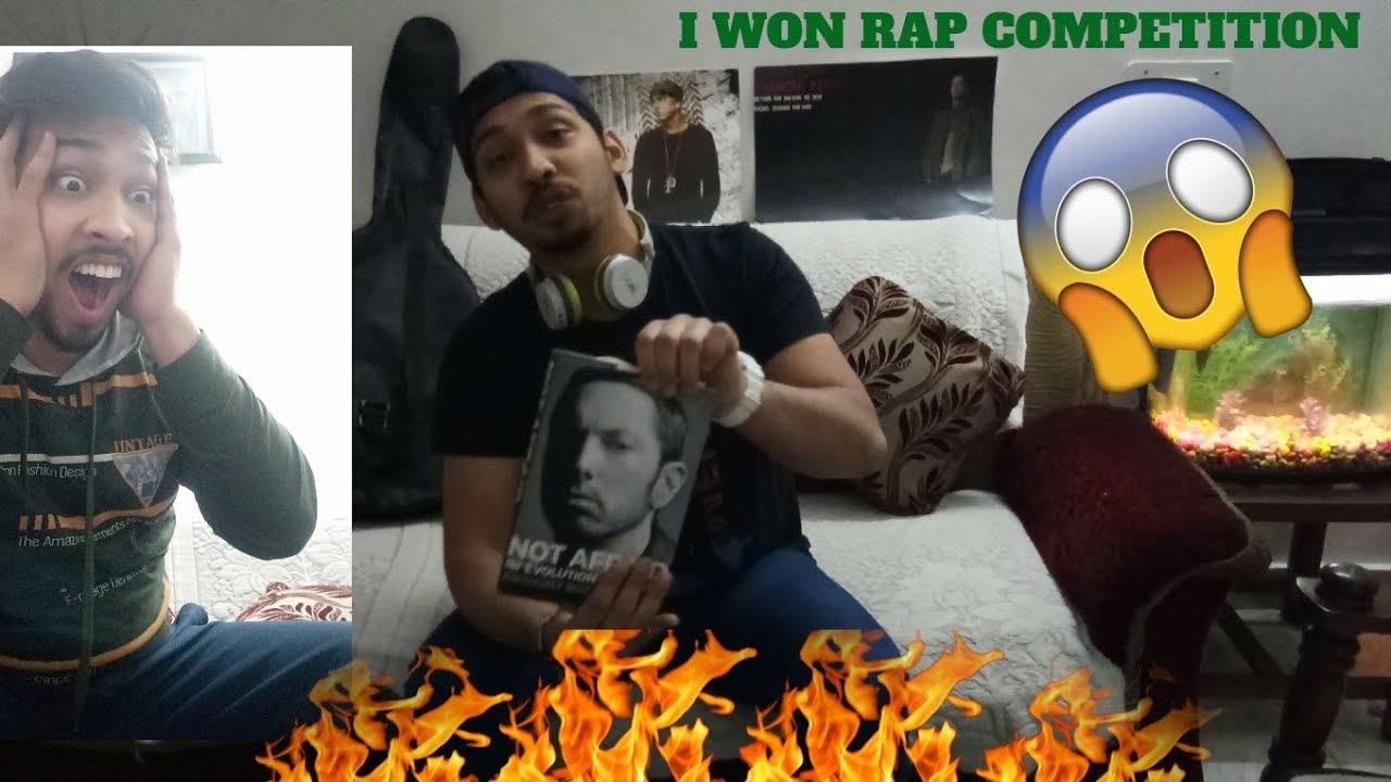 I WON RAP COMPETITION!😃 || NOT AFRAID - The Evolution of Eminem by ...
