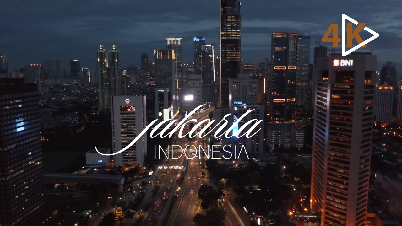 Jakarta Indonesia 🇮🇩 by Drone in 4K 60FPS - YouTube