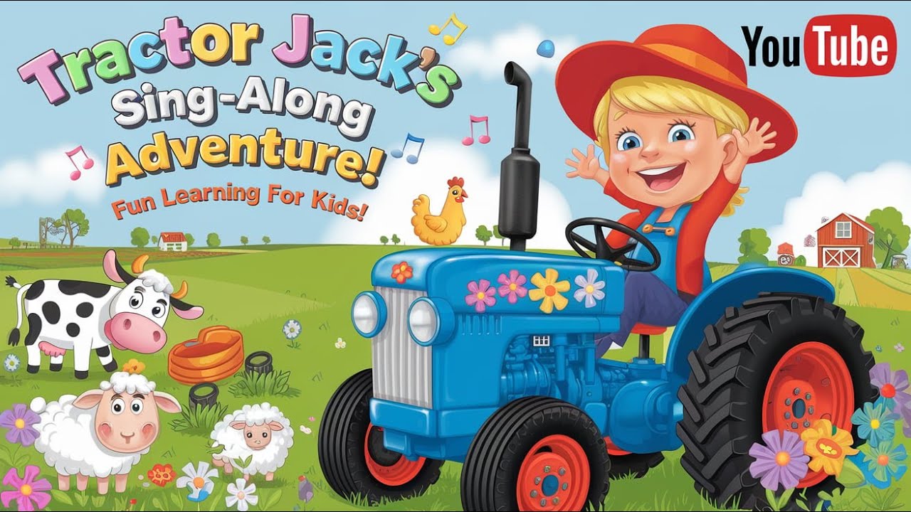 Tractor Jack's Musical Adventure: Sing Along and Learn for Kids! - YouTube