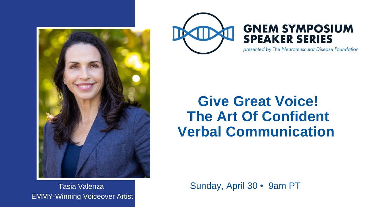 2023 NDF GNEM Speaker Series: Tasia Valenza, Give Great Voice! - YouTube