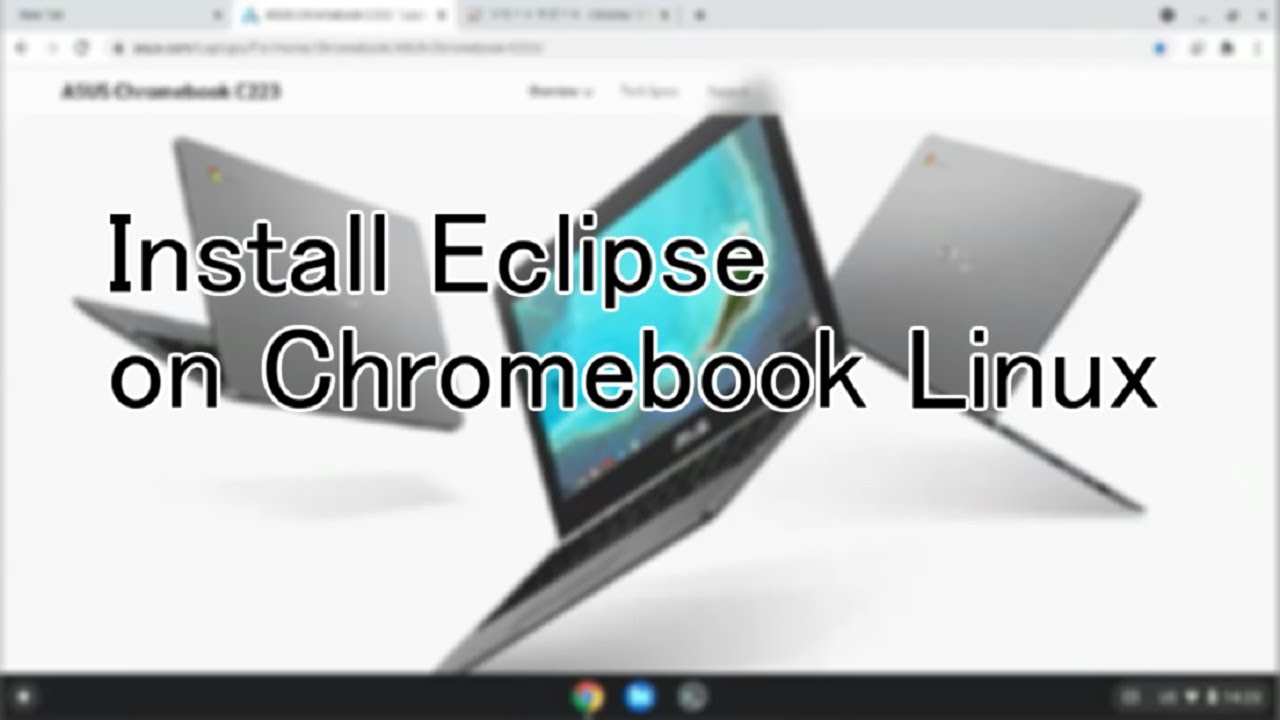 Install Eclipse on Chromebook Linux 20231019 - YouTube