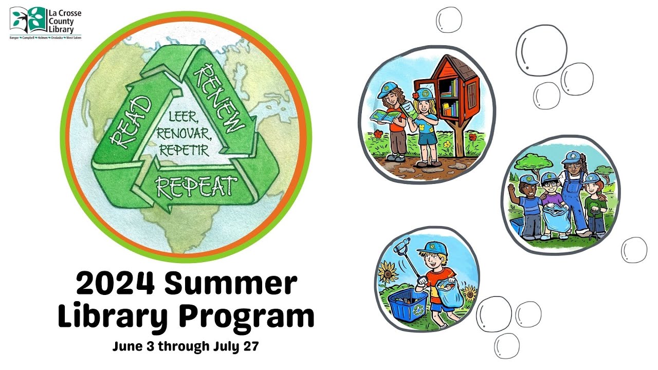 Summer Library Program 2024: Read, Renew, Repeat - YouTube