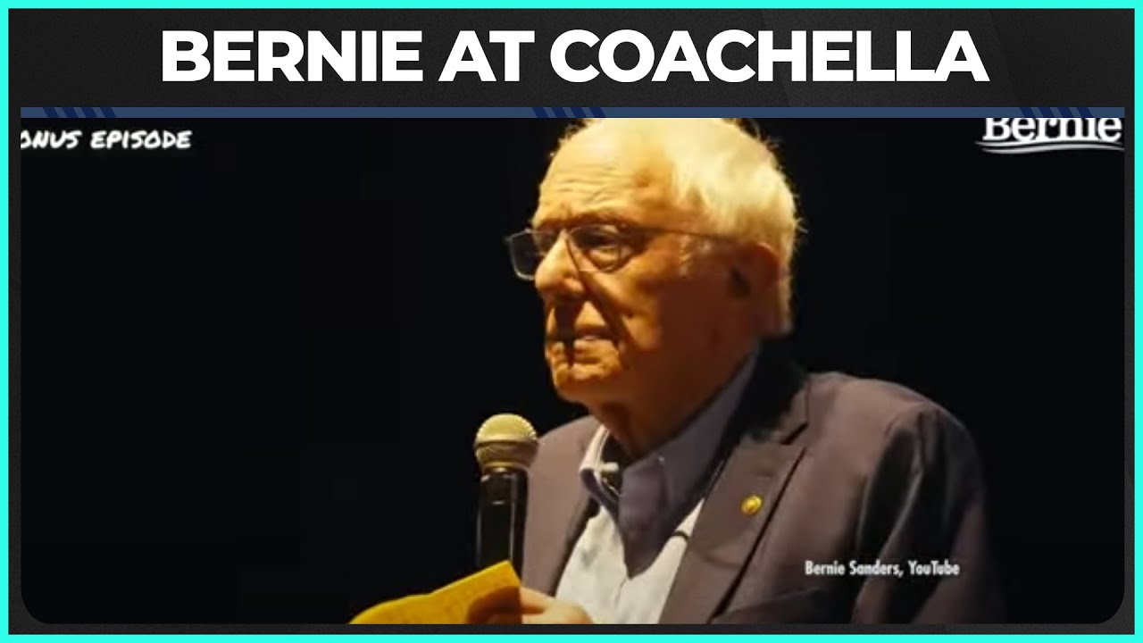 Here's How The Crowd At Coachella Reacted When Bernie Walked On Stage ...