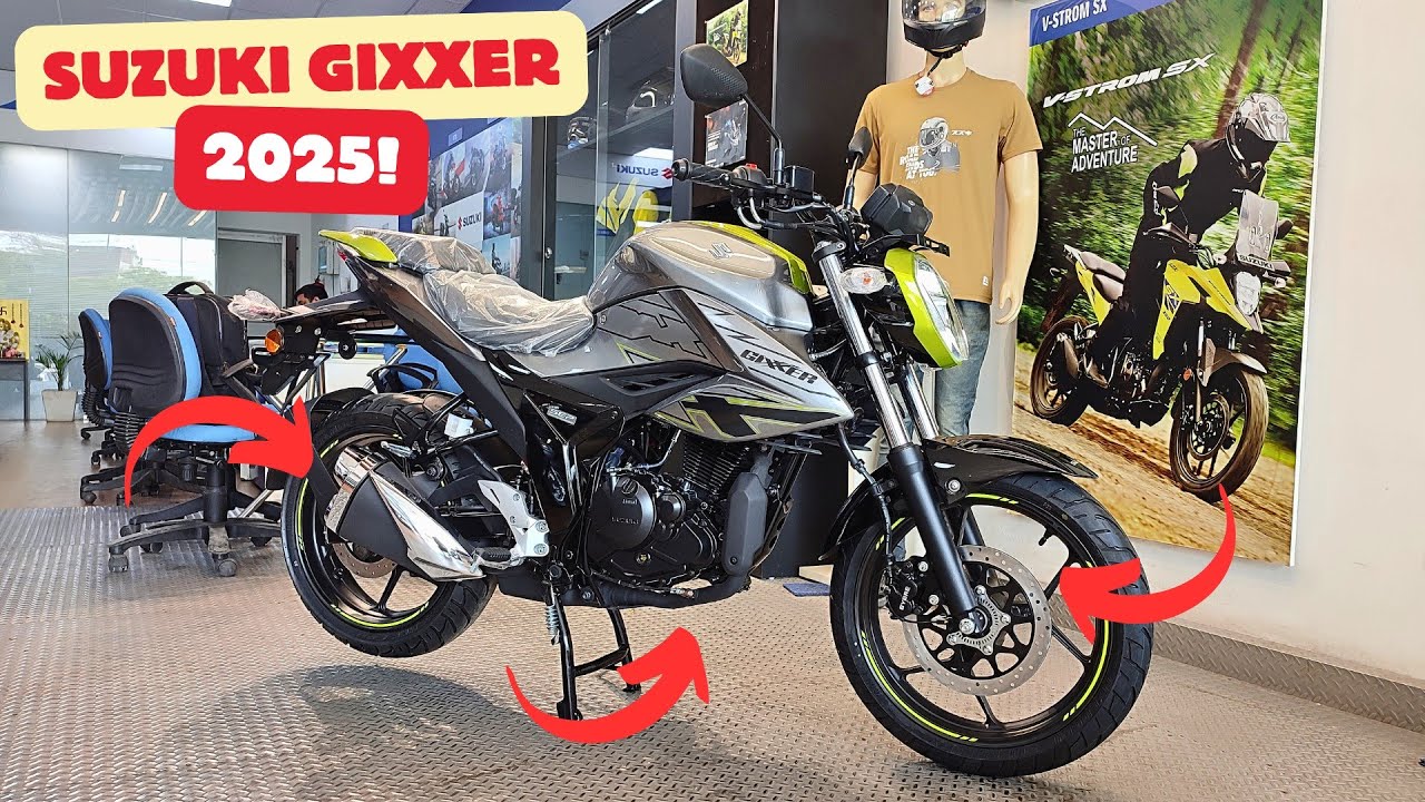 2025 Suzuki Gixxer New OBD-2B model! First Impression! - YouTube