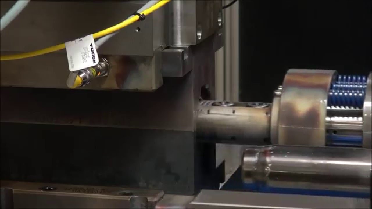 RAM-70 Tube End Forming Machine | Expand and Punch - YouTube