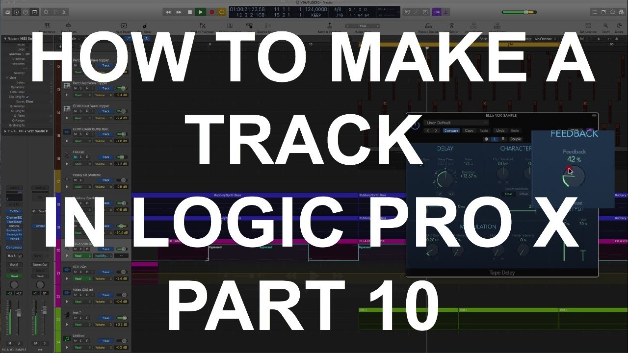 HOW TO MAKE A TRACK IN LOGIC PRO X PART 10 YouTube HOW TO MAKE A TRACK IN LOGIC PRO X PART 10 YouTube