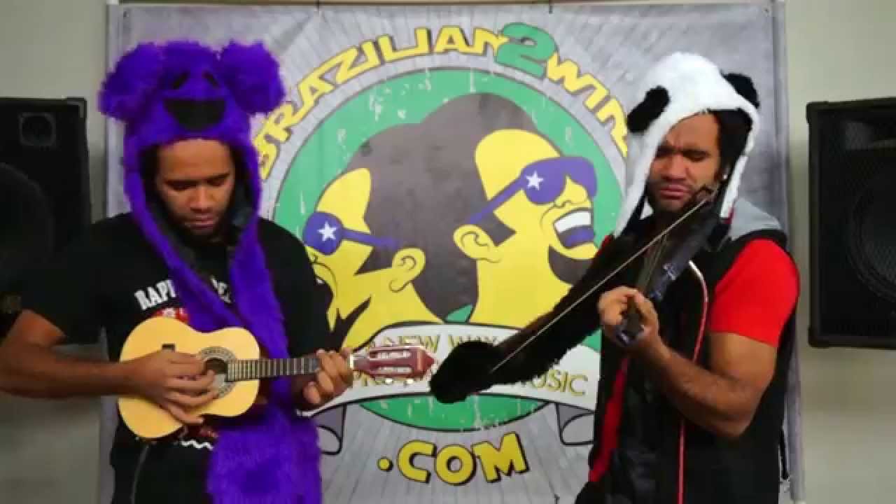 "Animals" - Maroon 5 Violin Ukulele Cover. Brazilian 2wins ...