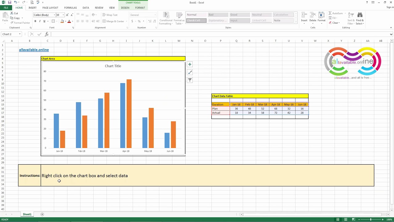 Excel Charts, Excel 2017, Excel Tutorial, Ms Excel, Excel Graphs, Excel