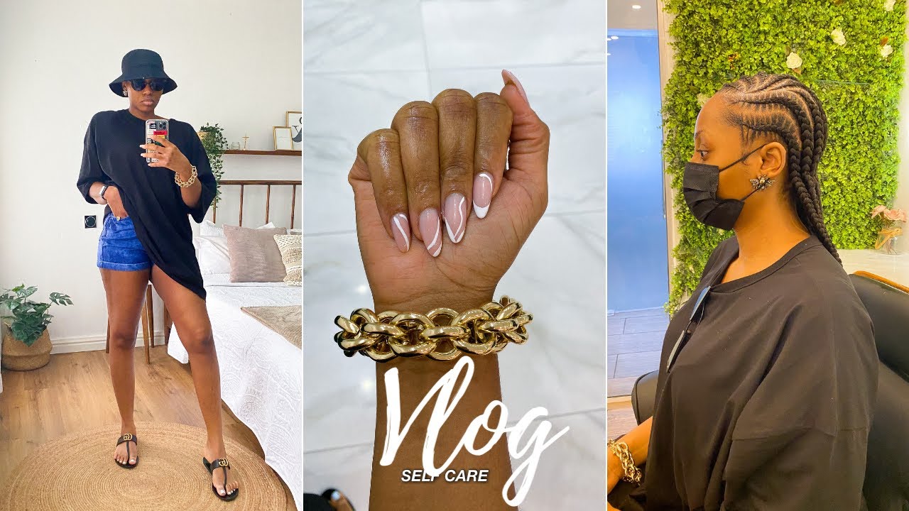 VLOG: SPEND A FEW DAYS WITH ME | GETTING MY HAIR & NAILS DONE, SHOPPING ...