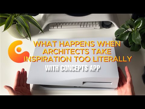 When Architects take inspiration too literally - PS5 edition / Concepts app