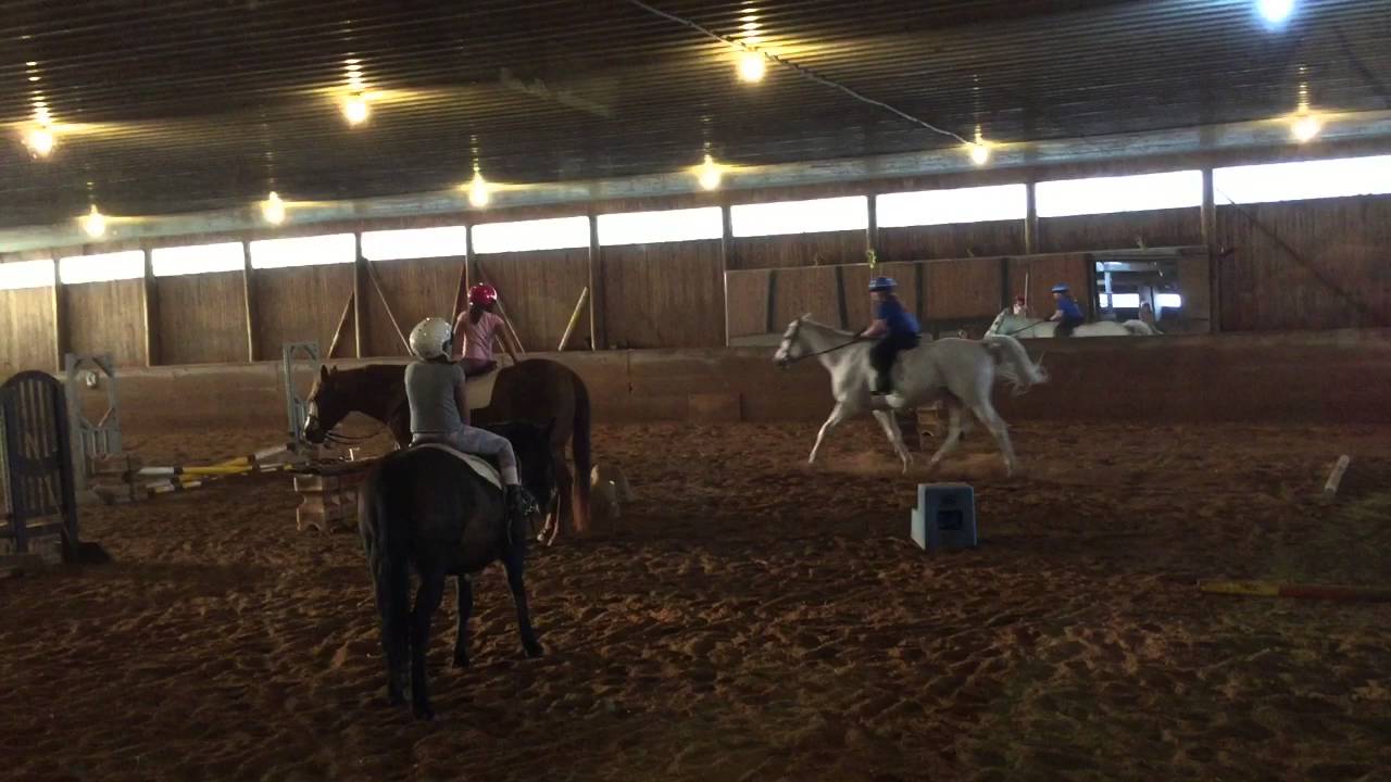 Horse Riding at SkyRock Farm - YouTube