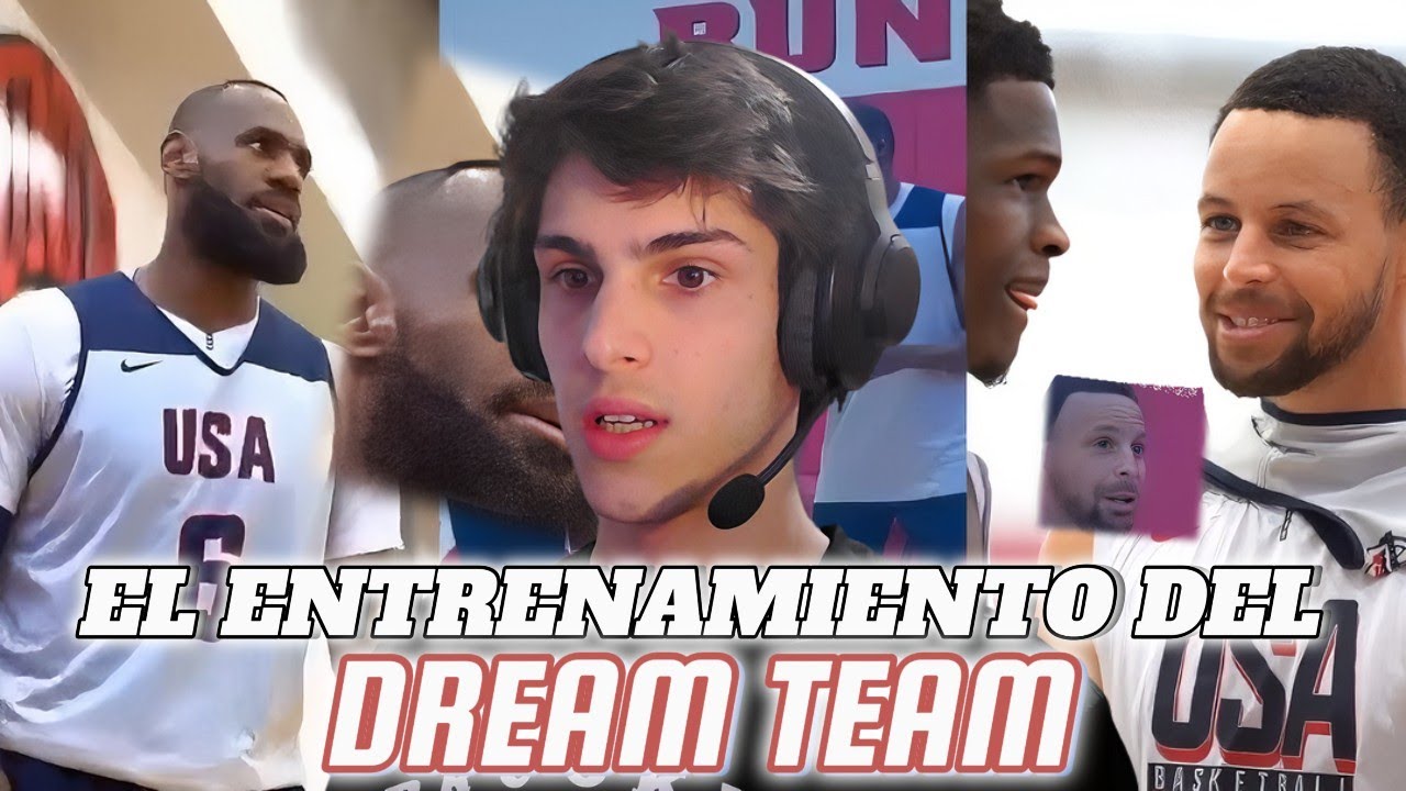 EL PRIMER ENTRENAMIENTO DEL DREAM TEAM. - YouTube